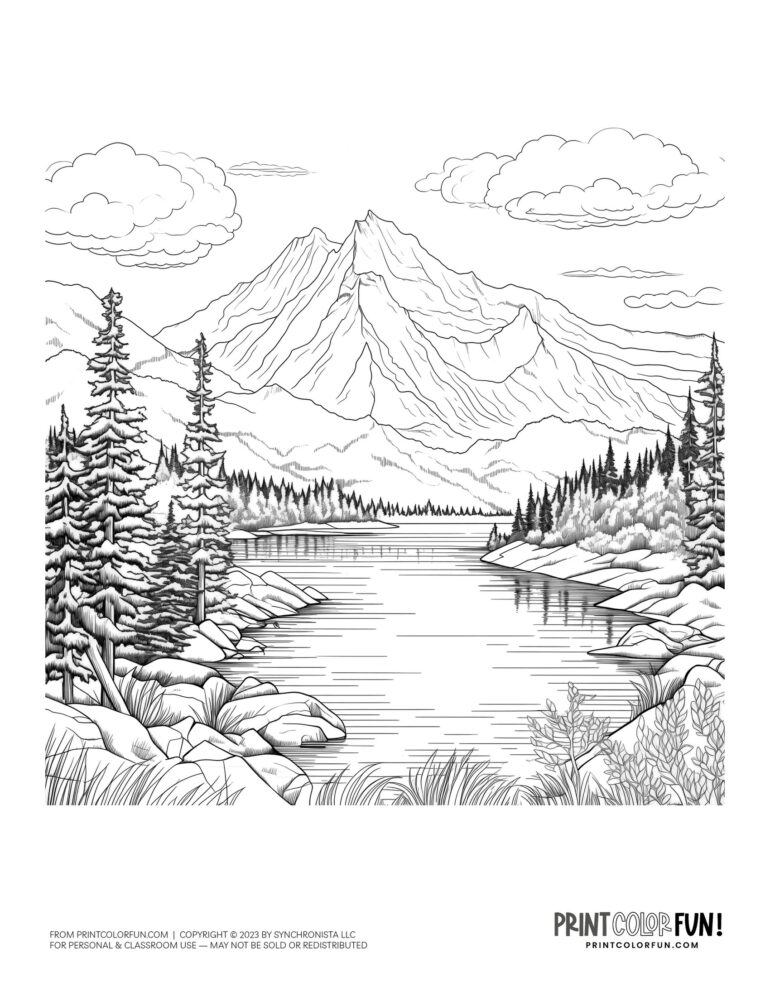 Alaska coloring pages & clipart, at PrintColorFun.com