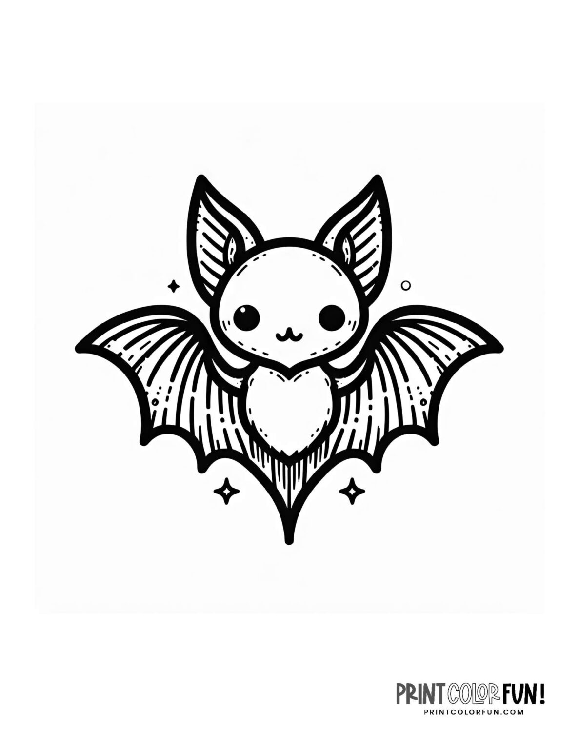20 bat coloring pages, crafts & more for Halloween learning fun, at ...