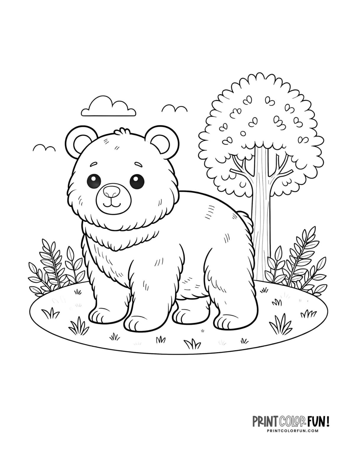 Explore the wild with bear clipart & coloring, plus 10 engaging ...