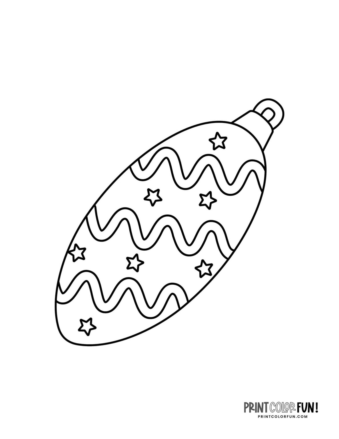 23 Christmas ornament clipart & coloring pages for happy holiday fun ...