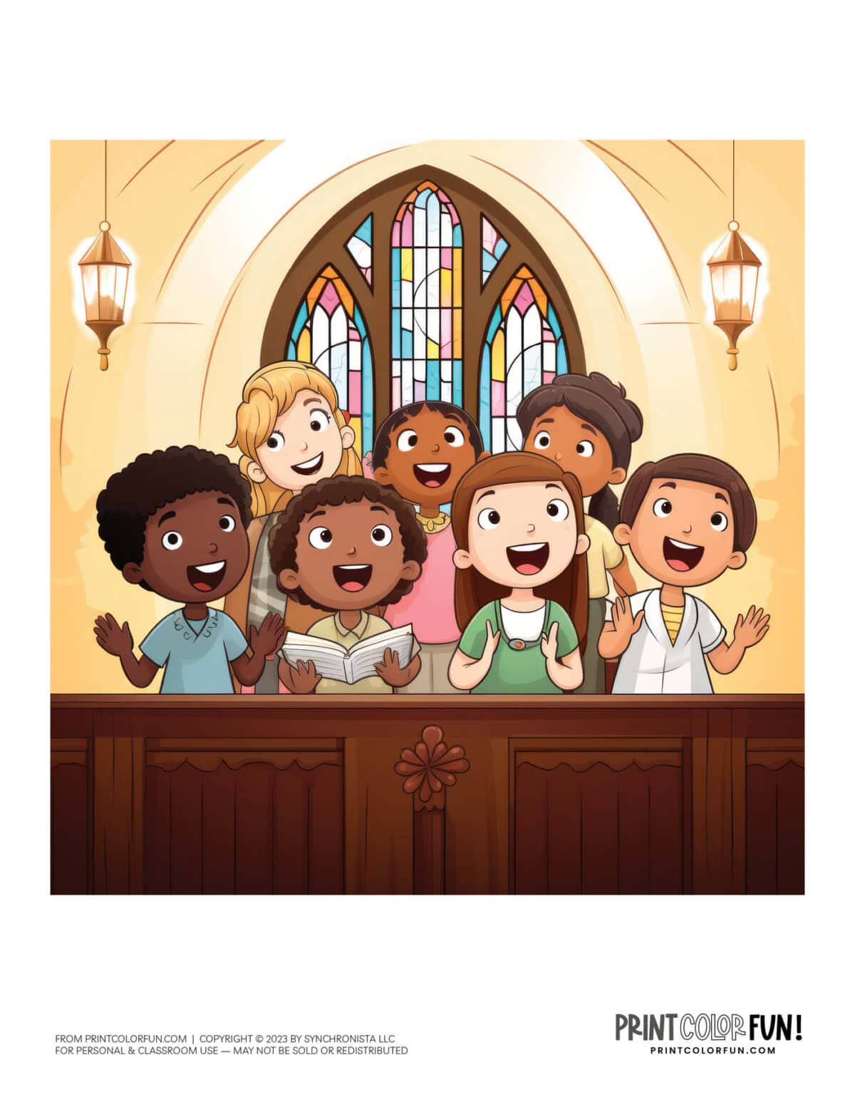 5+ Easter choir clipart & coloring pages: Plus fun crafts & learning ...