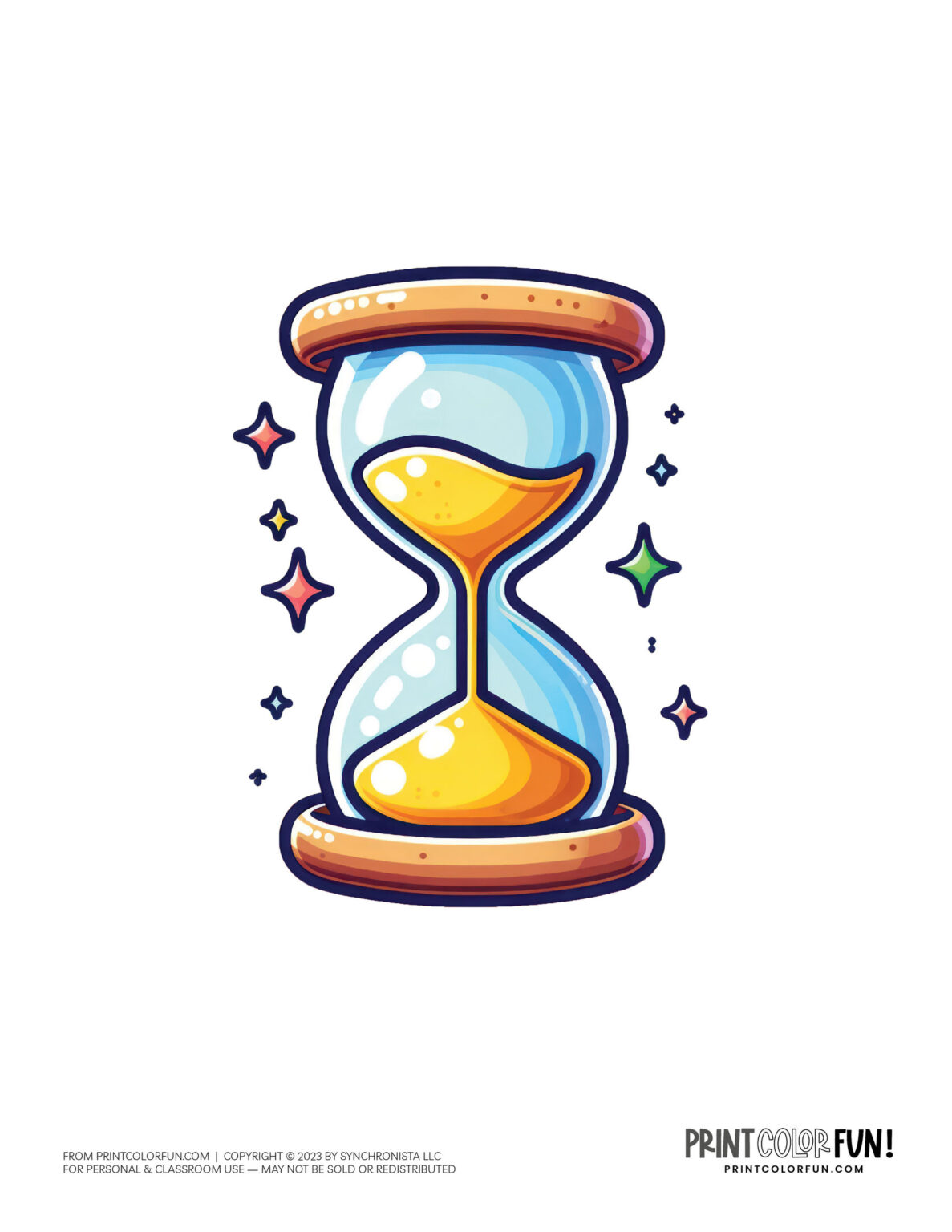 10 Fun hourglass drawing activities for kids + hourglass clipart ...