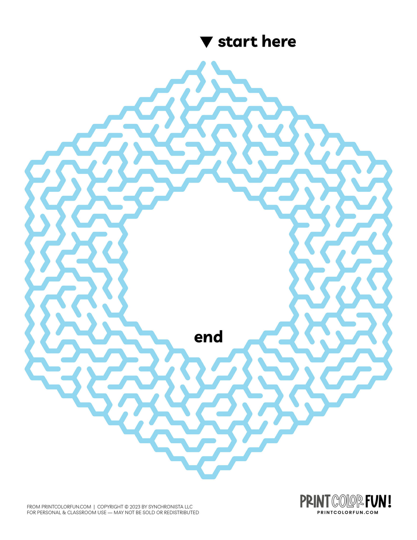 Medium maze difficulty: 18 intermediate skill printable mazes to solve ...