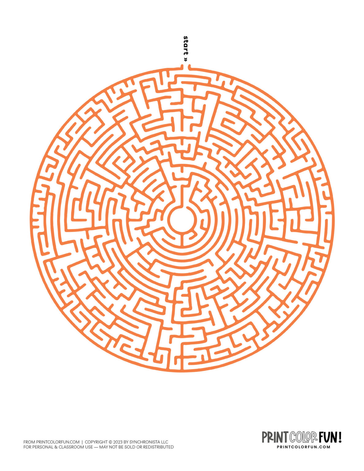 Medium maze difficulty: 18 intermediate skill printable mazes to solve ...