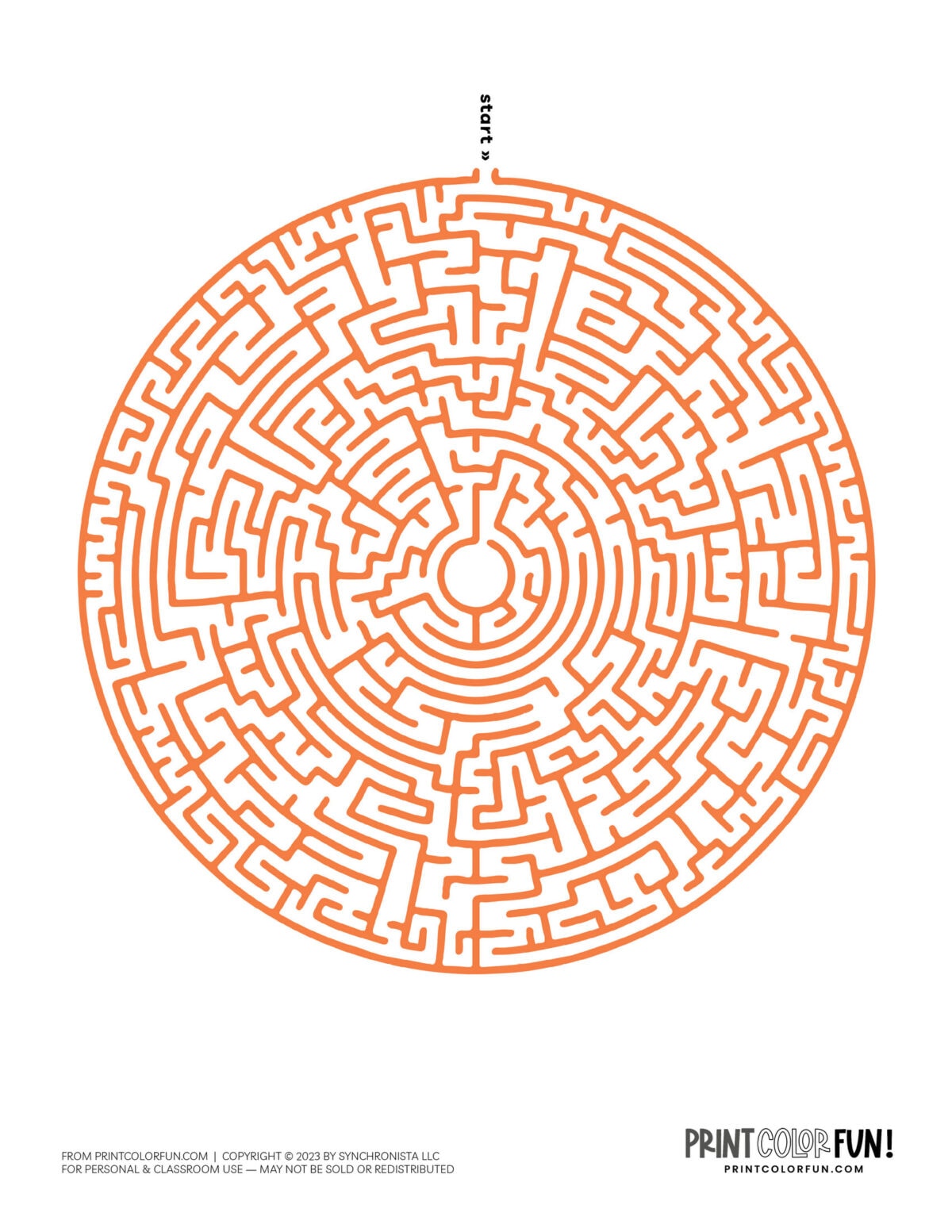 Medium maze difficulty: 18 intermediate skill printable mazes to solve ...