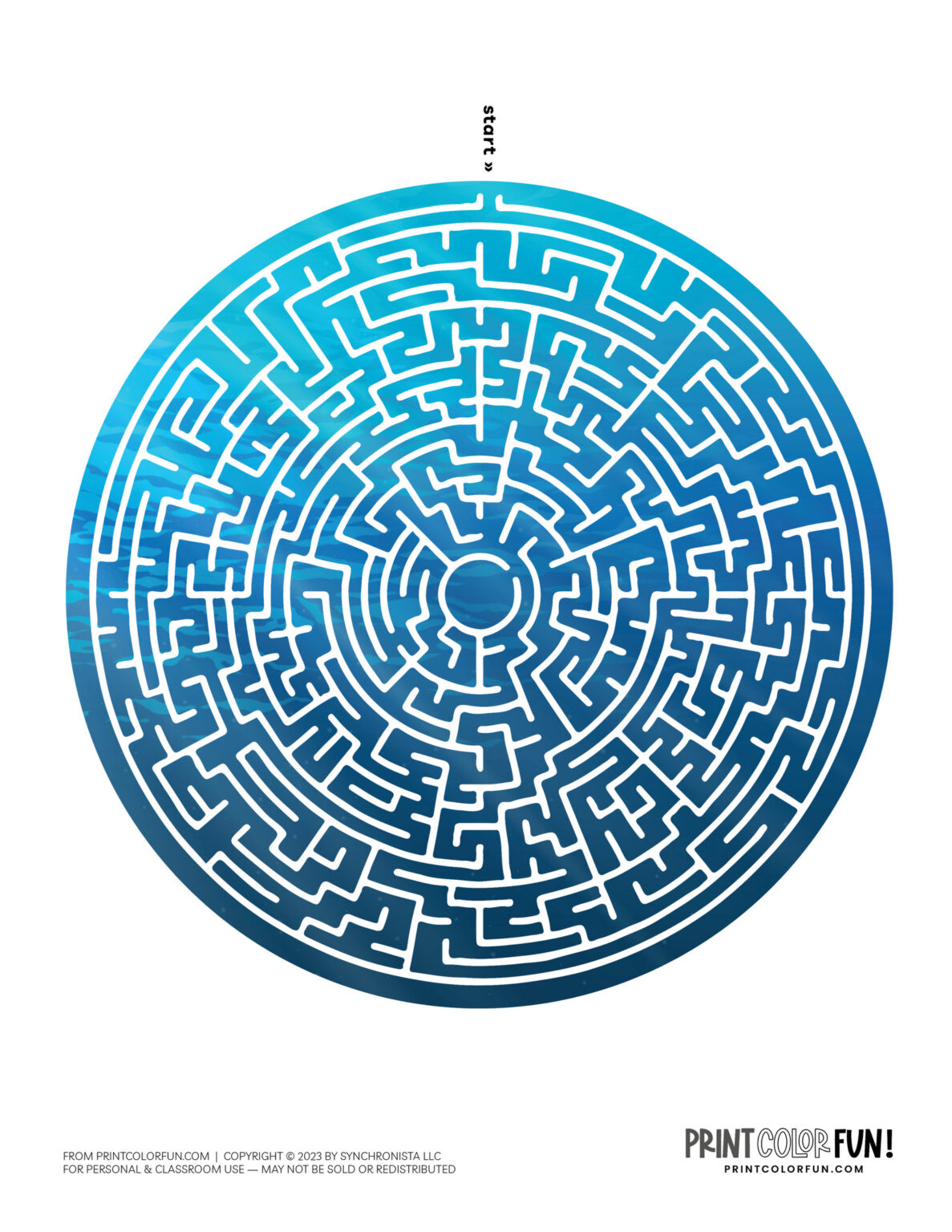 Medium maze difficulty: 18 intermediate skill printable mazes to solve ...