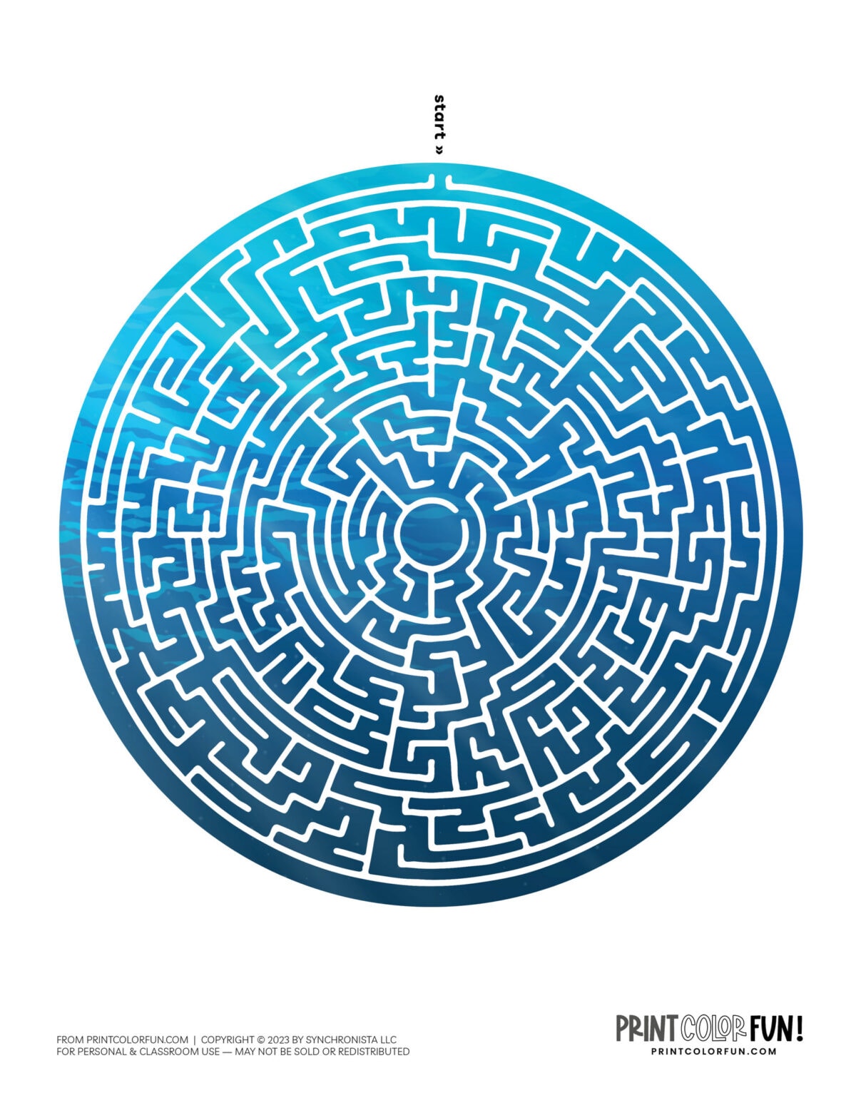 Medium maze difficulty: 18 intermediate skill printable mazes to solve ...