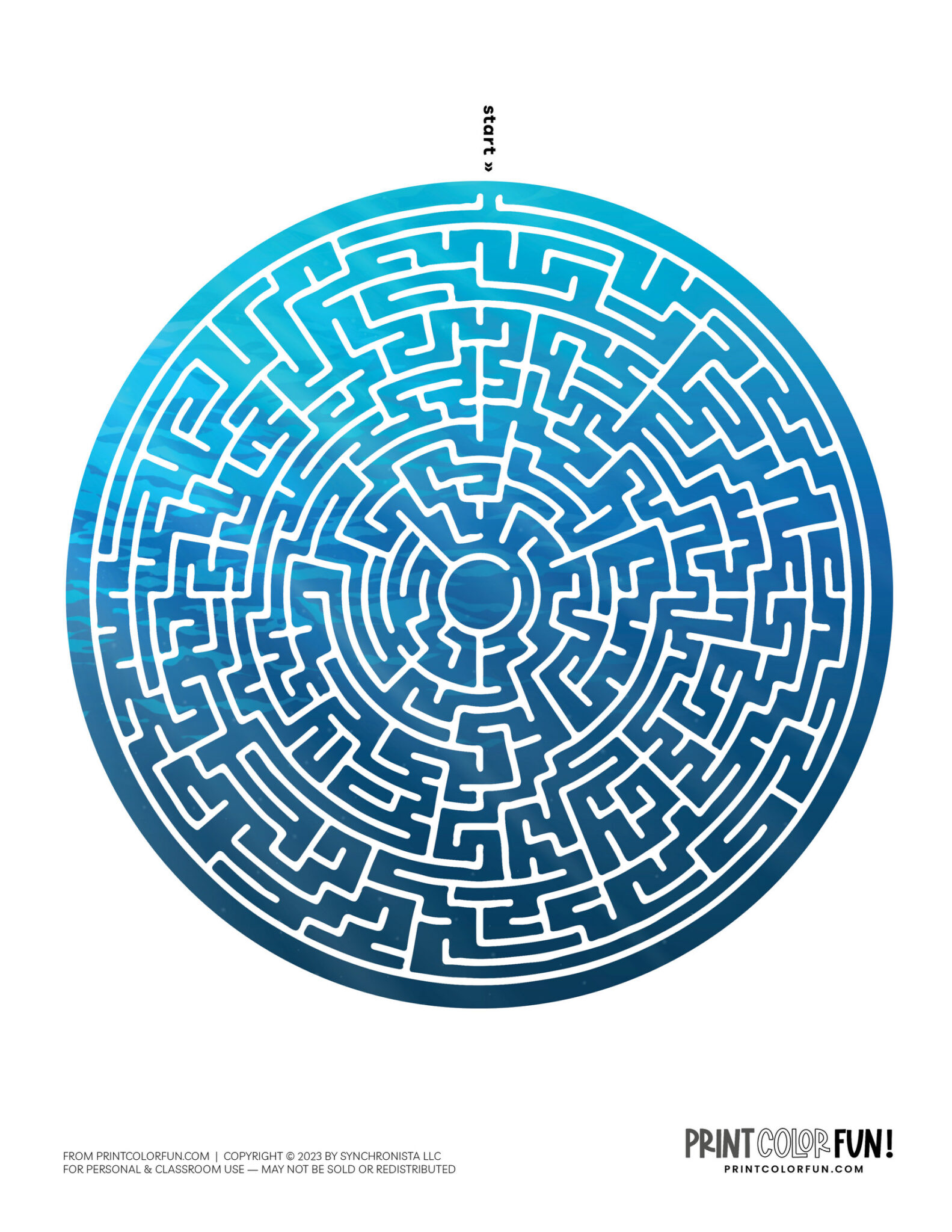 Medium maze difficulty: 18 intermediate skill printable mazes to solve ...