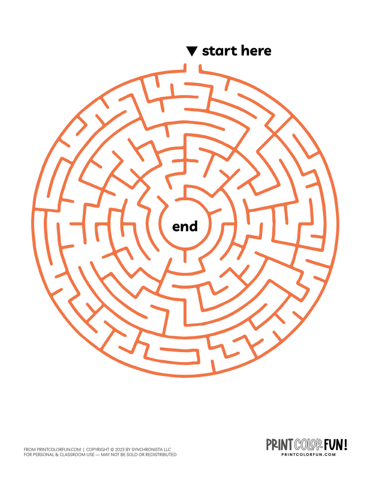 Medium maze difficulty: 18 intermediate skill printable mazes to solve ...