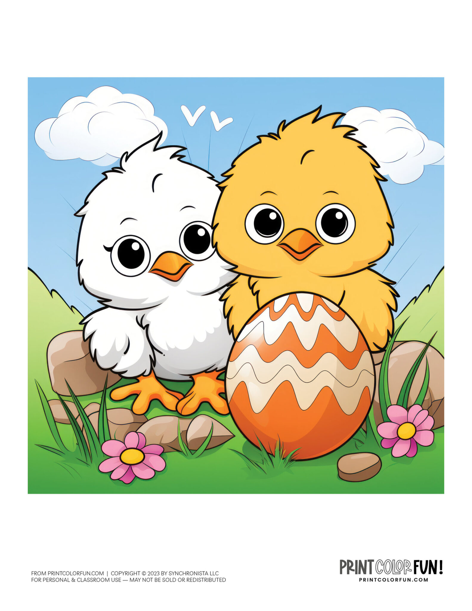30 Adorable Easter Chick Clipart And Coloring Pages For Springtime Fun
