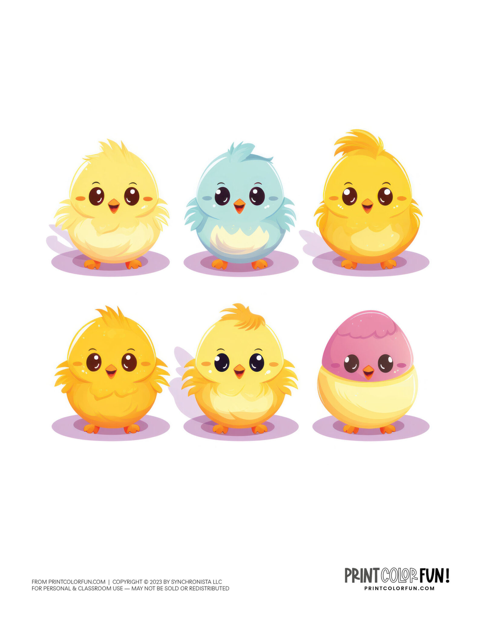 30 Adorable Easter Chick Clipart And Coloring Pages For Springtime Fun