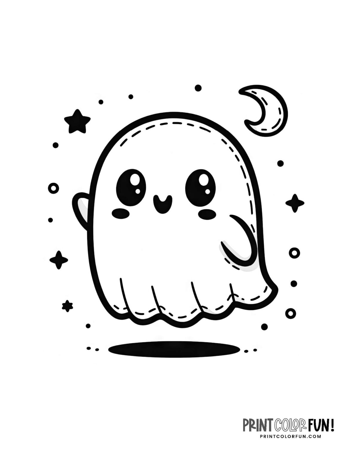 Boo! These 22 ghost coloring pages are your key to spook-tacular fun ...