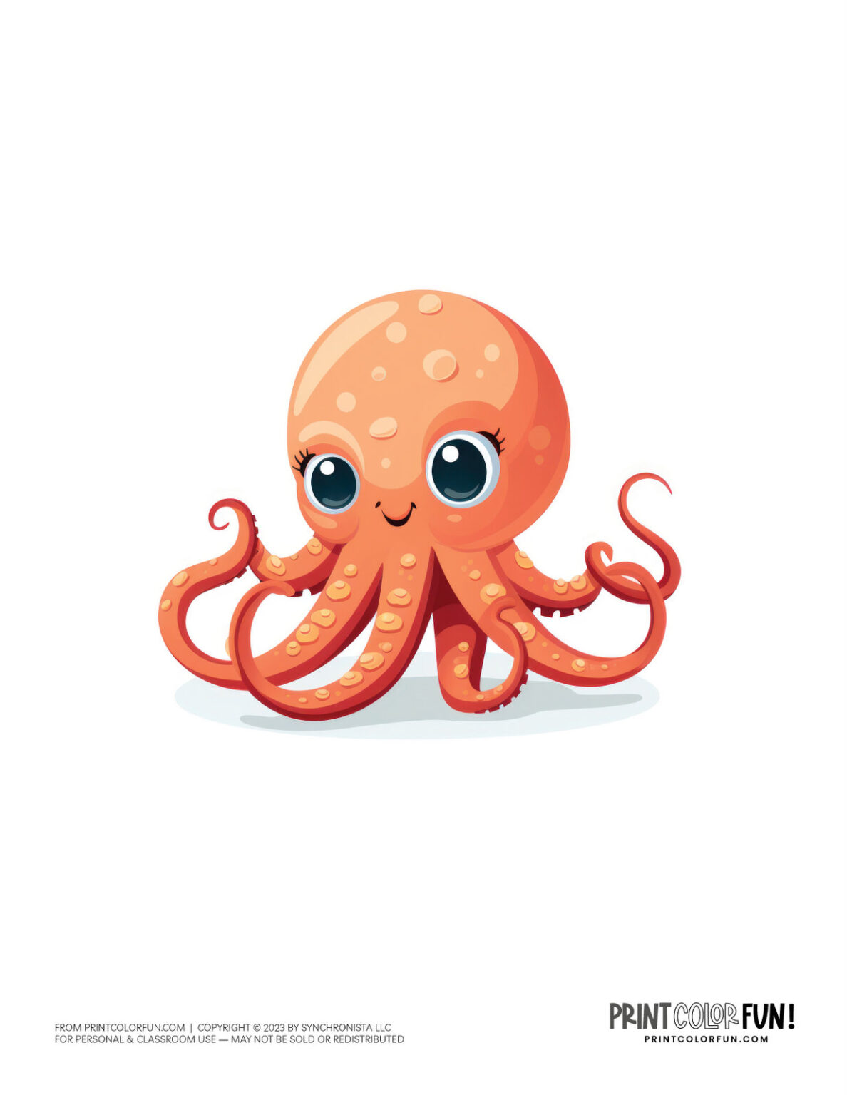 15 octopus drawings & clipart: Make waves with these fun craft ...