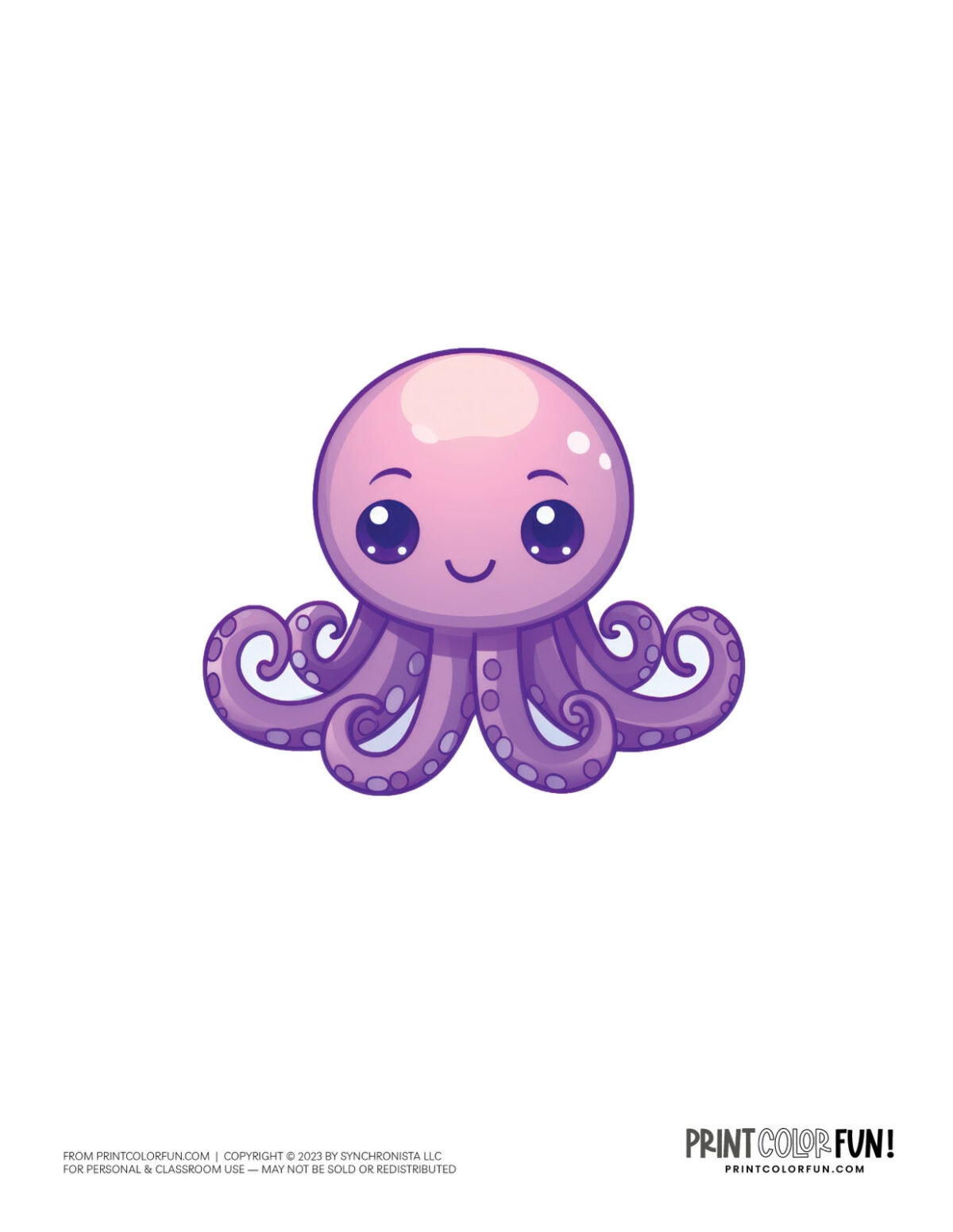 15 octopus drawings & clipart: Make waves with these fun craft ...