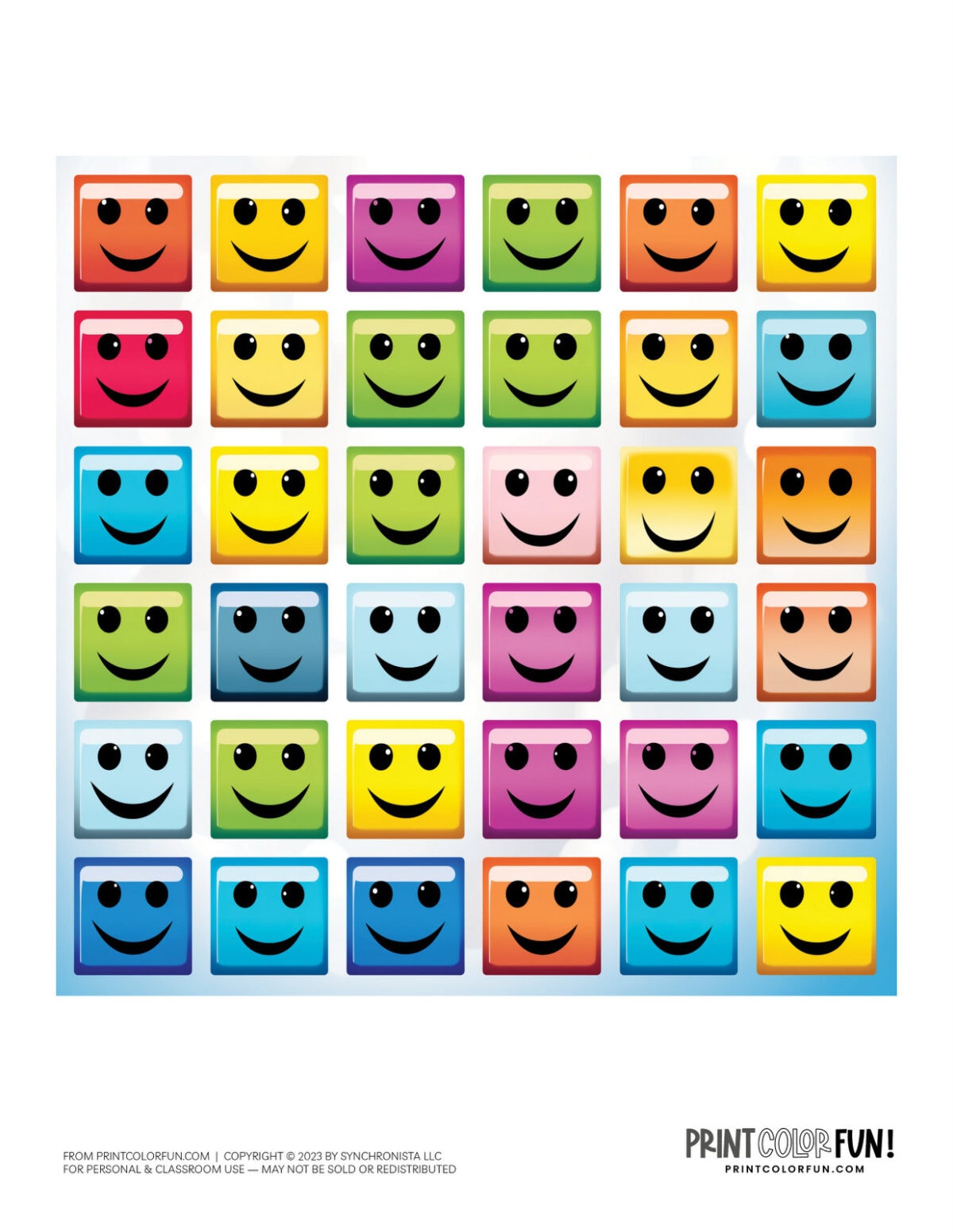 15+ Happy face clipart & cute smiley coloring pages + crafts and ...