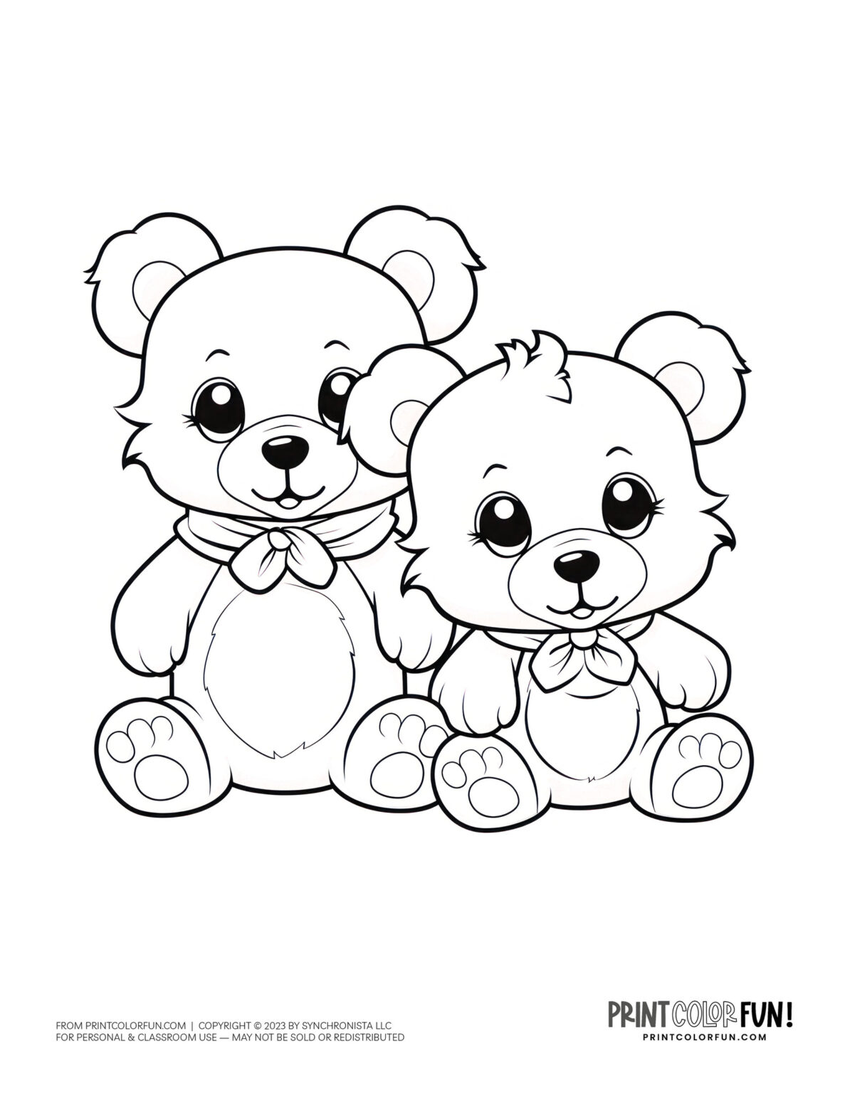 Teddy bear clipart charm, plus coloring pages and 10 easy crafts ...