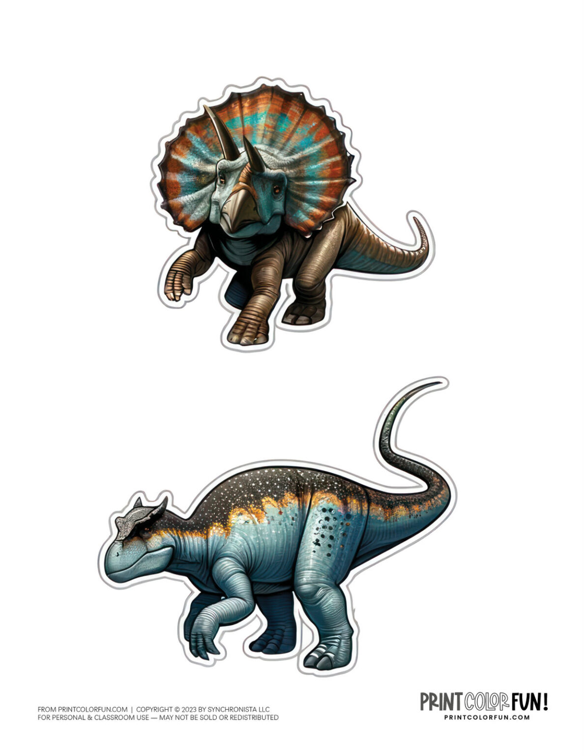 25 dinosaur clipart & coloring pages offer some prehistoric fun, at ...