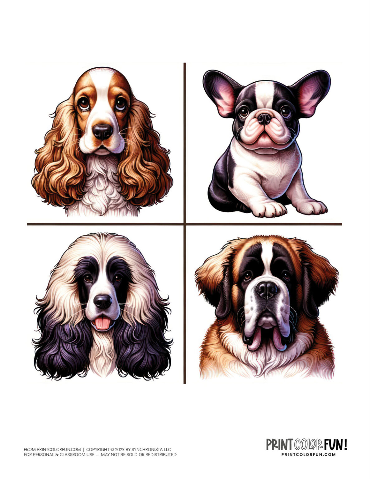 60+ dog coloring pages & clipart: Pawsome activities for your little ...