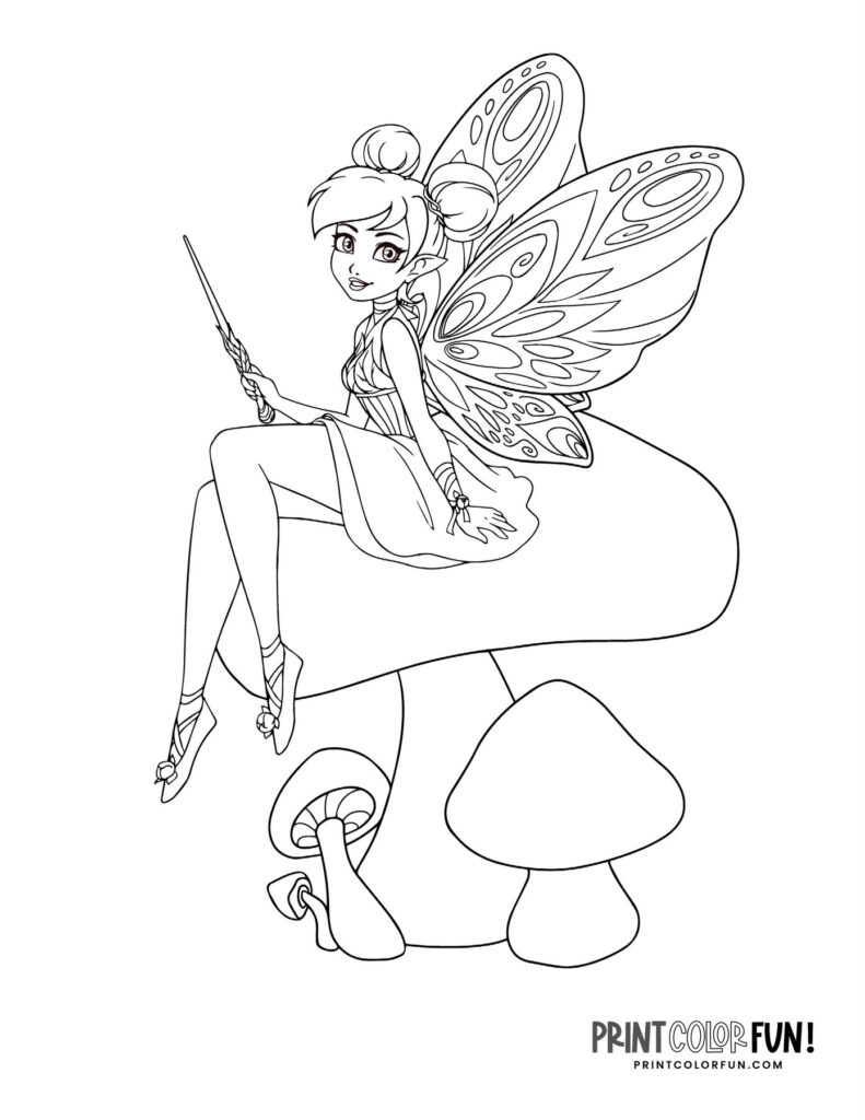 Mushroom coloring pages, crafts & 10 fun fungus facts to share with ...