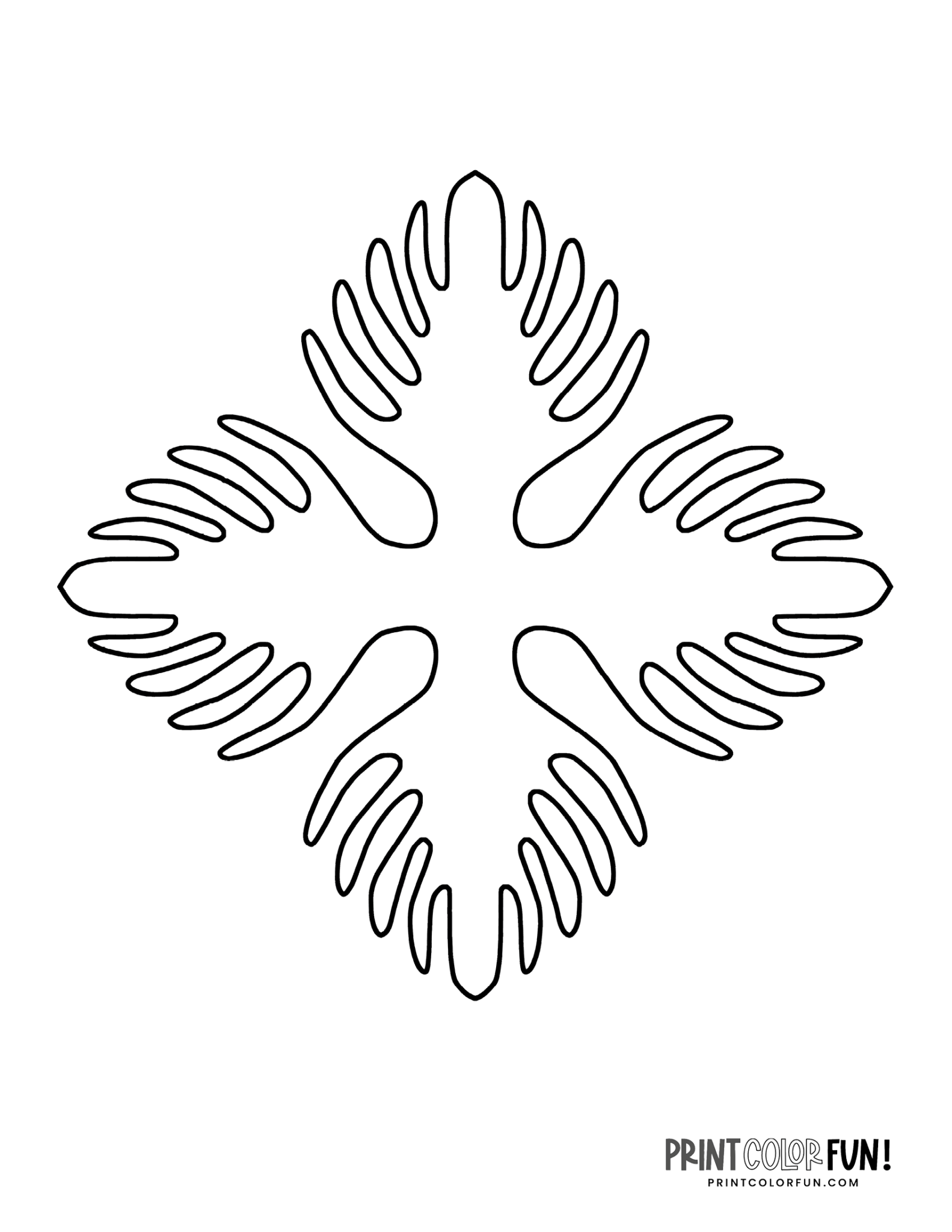 Free Hawaiian quilt patterns to applique or stencil, at PrintColorFun.com