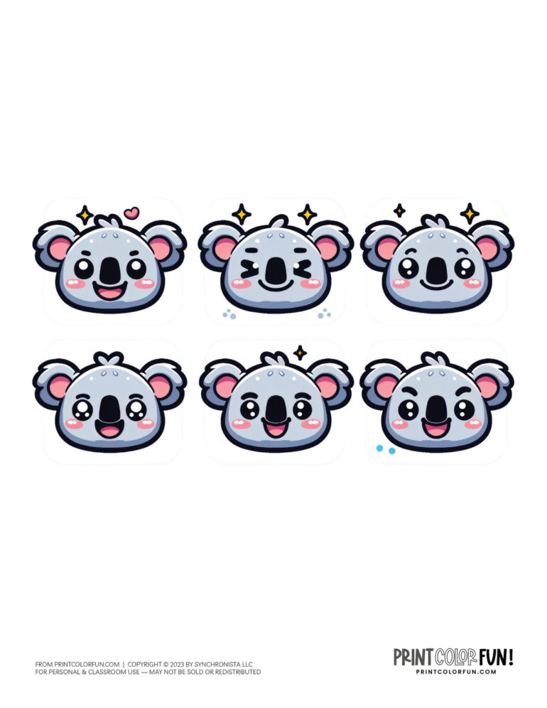 21 free cute Koala coloring pages & koala clipart printables, at ...