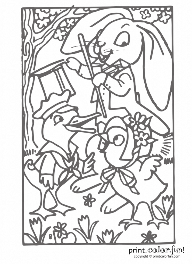 Easter coloring pages & printables - Print. Color. Fun! Free printables ...
