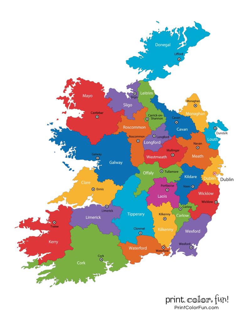 14 free St Patrick's day printable coloring pages, puzzles & other fun ...