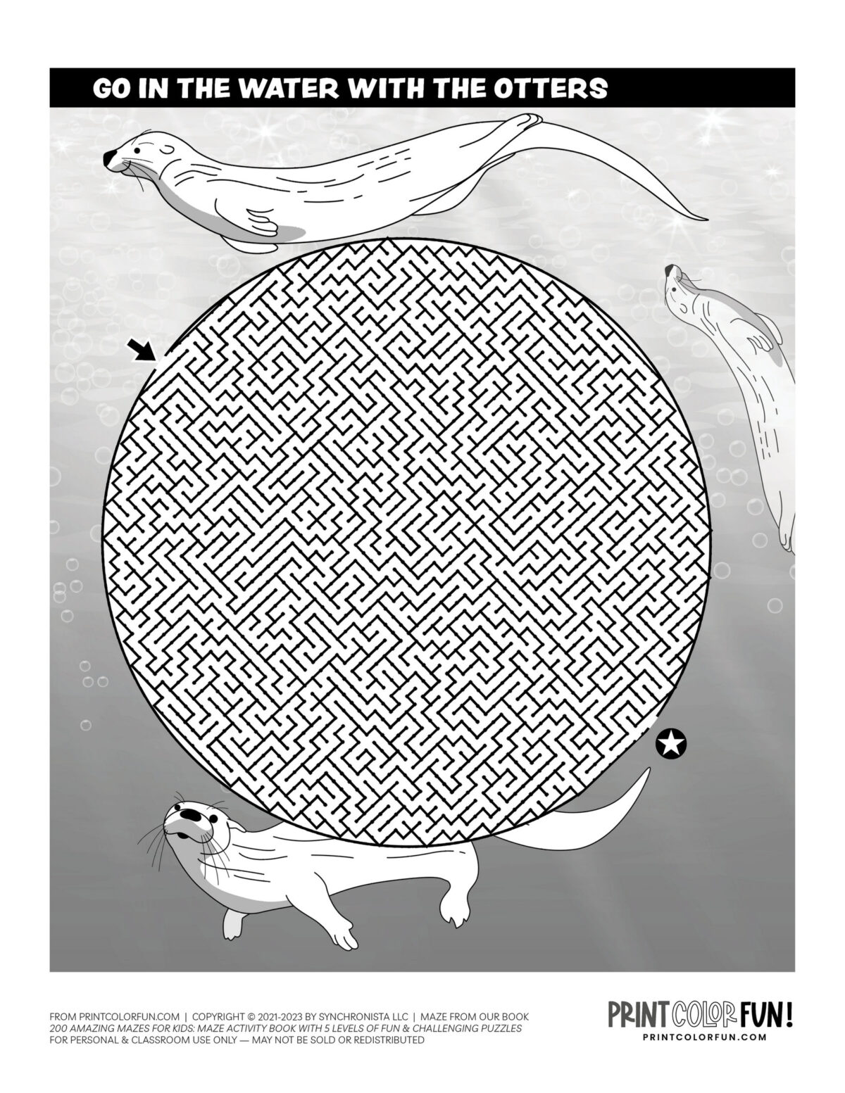 Hard maze difficulty: 11 big advanced skill printable mazes for kids ...