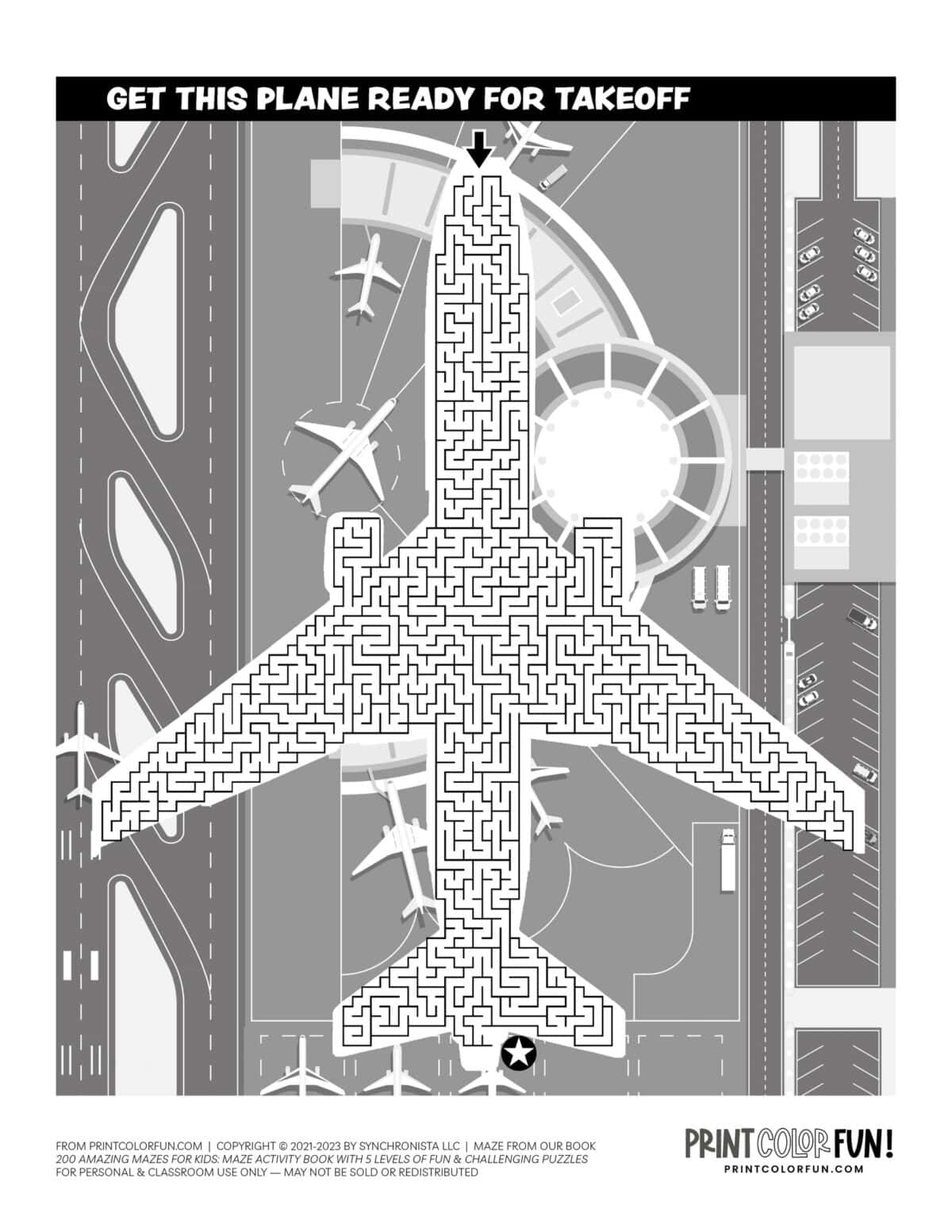 Hard maze difficulty: 11 big advanced skill printable mazes for kids ...