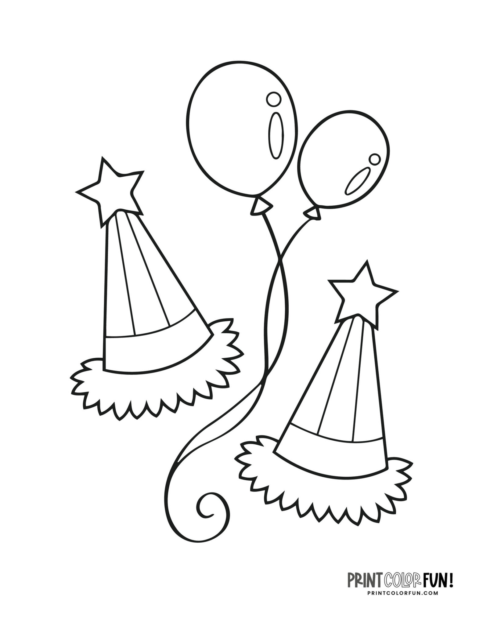 Happy New Year clipart & coloring extravaganza: Craft, learn and ...