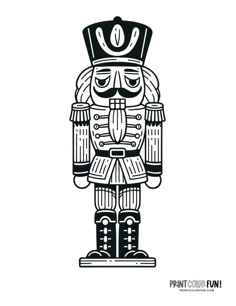 10+ toy nutcracker clipart soldiers for festive Christmas craft ...