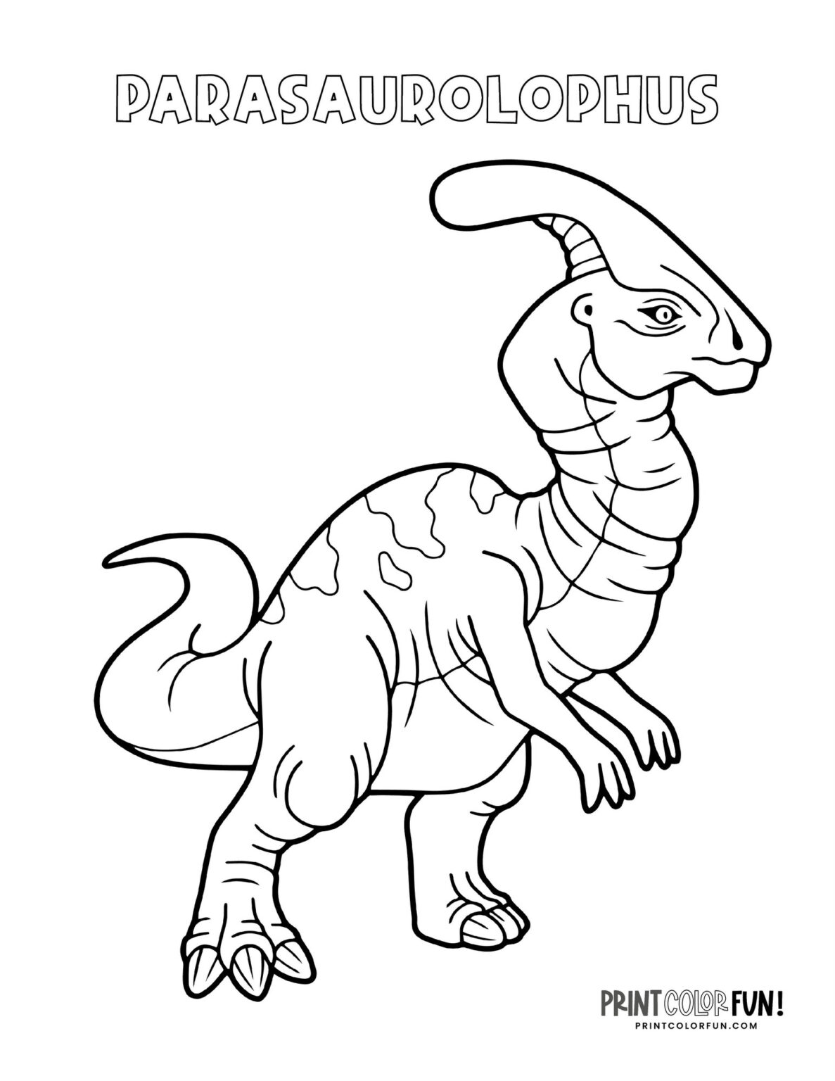 25 dinosaur clipart & coloring pages offer some prehistoric fun, at ...
