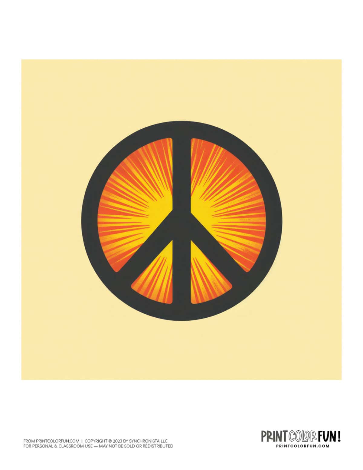 Get inspired with 10+ peace sign drawings and clipart, plus craft and ...