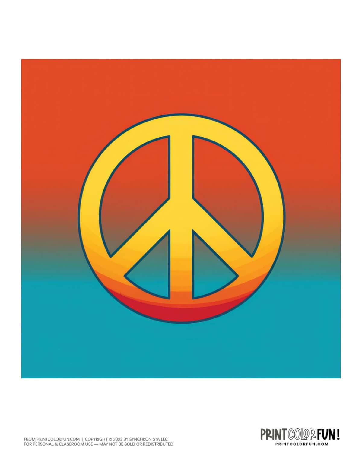 Get inspired with 10+ peace sign drawings and clipart, plus craft and ...