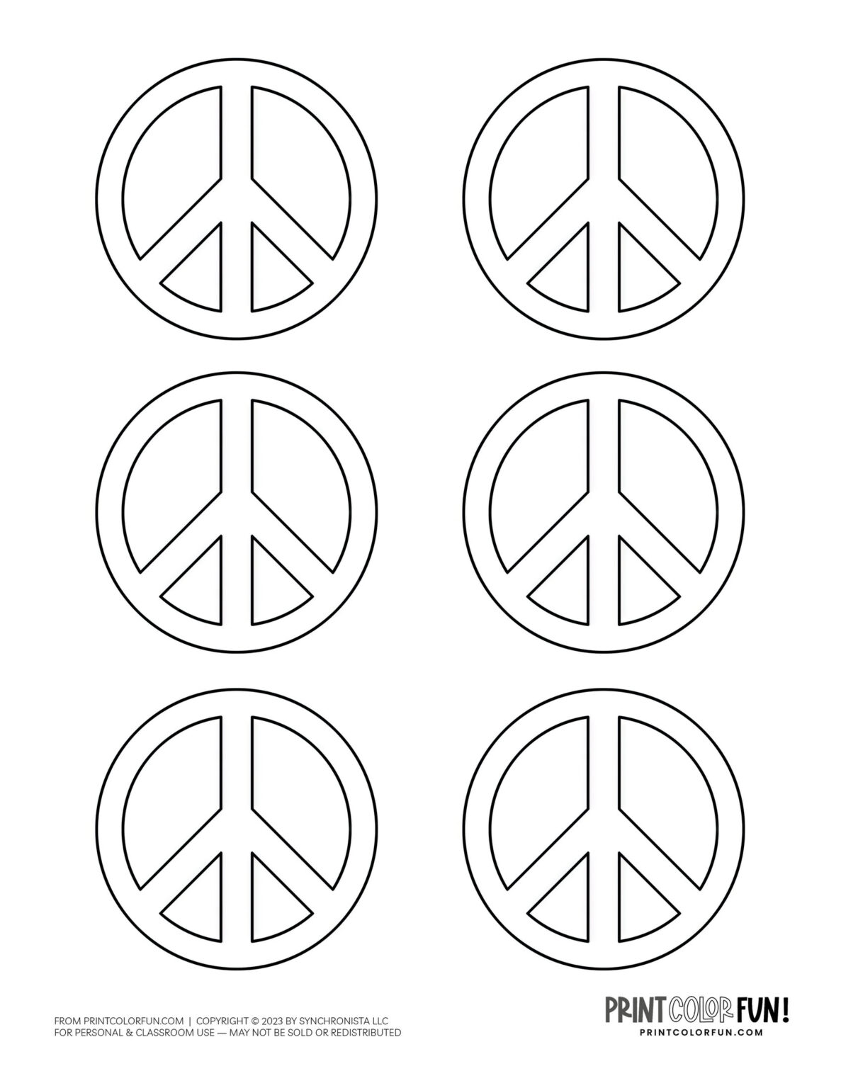Get inspired with 10+ peace sign drawings and clipart, plus craft and ...