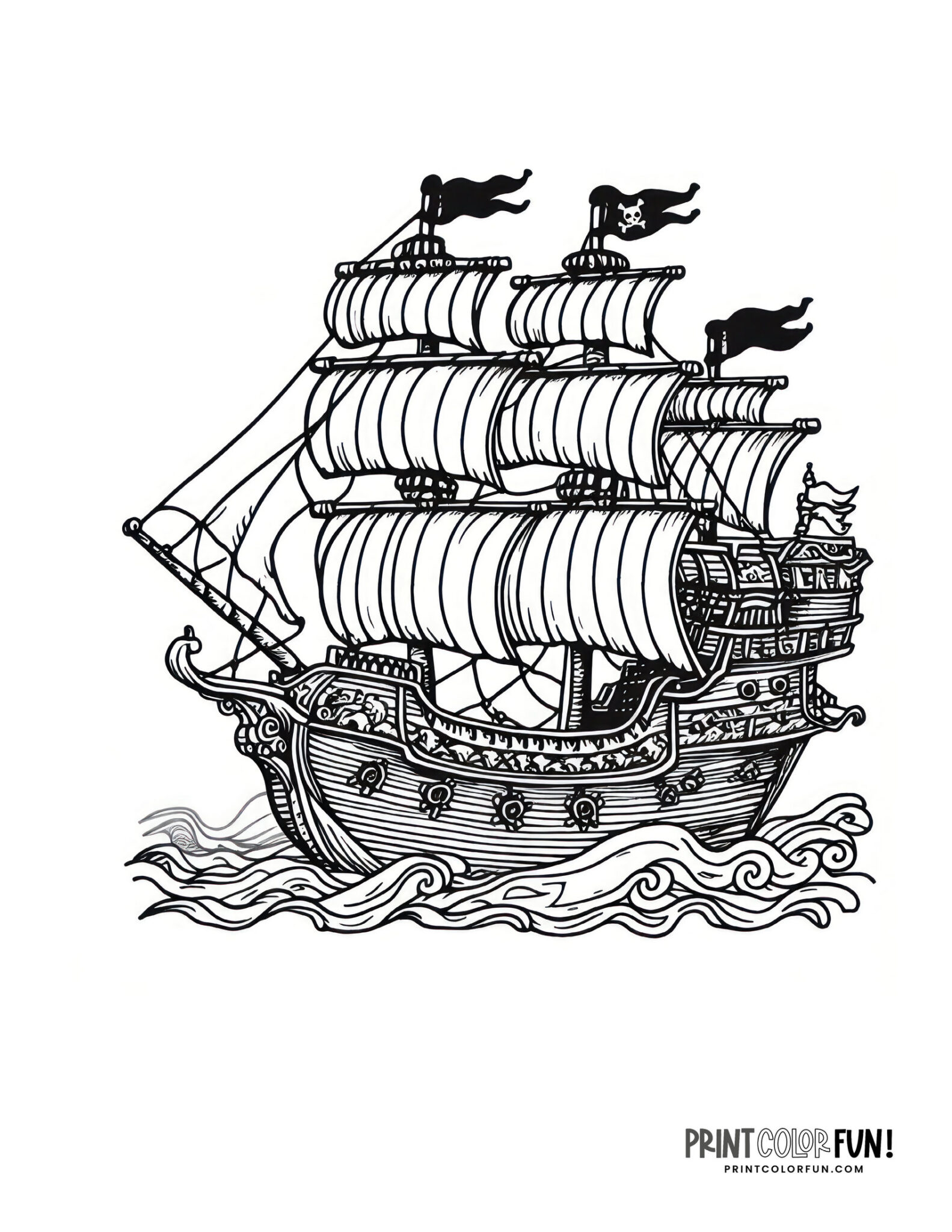 Ship drawings for kids: 15+ captivating ship clipart & coloring pages ...