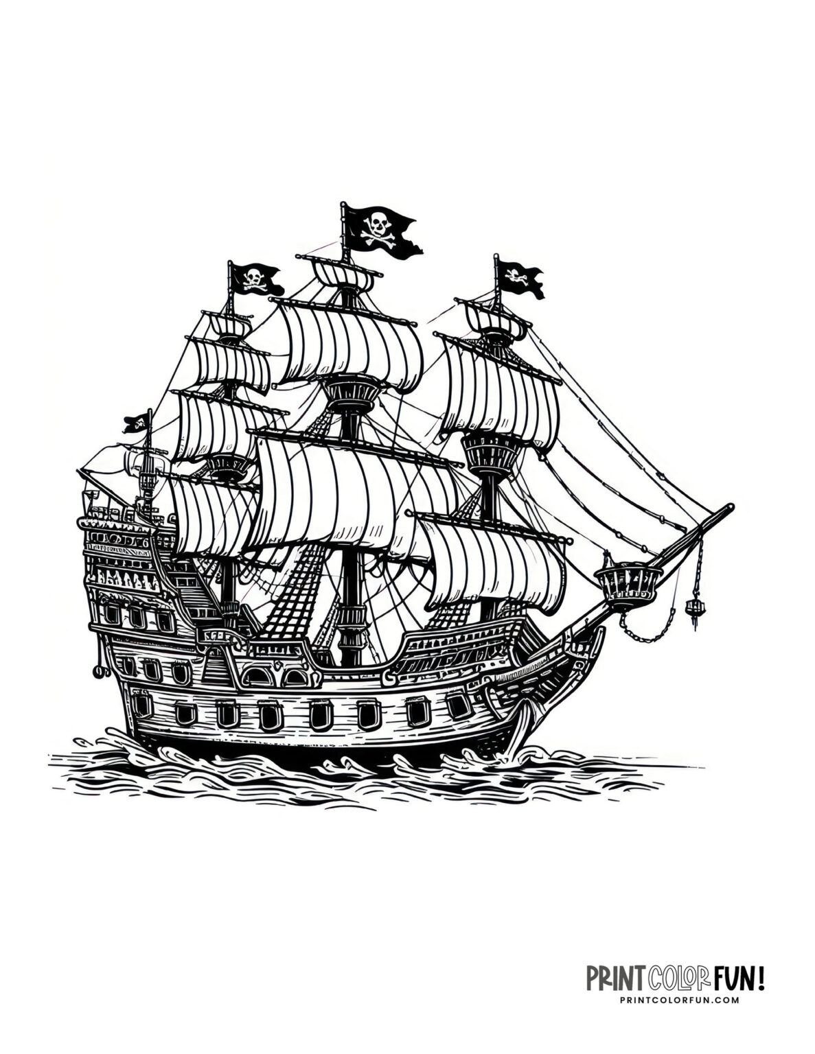 Ship drawings for kids: 15+ captivating ship clipart & coloring pages ...
