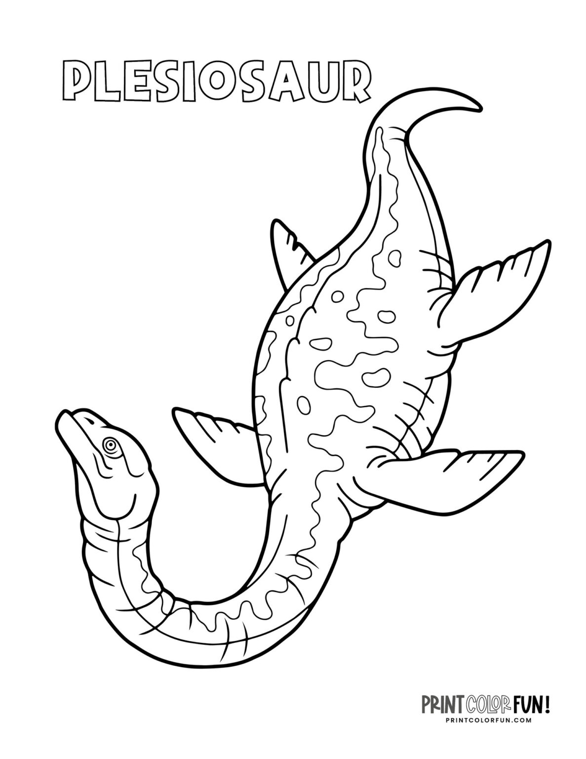 25 dinosaur clipart & coloring pages offer some prehistoric fun, at ...