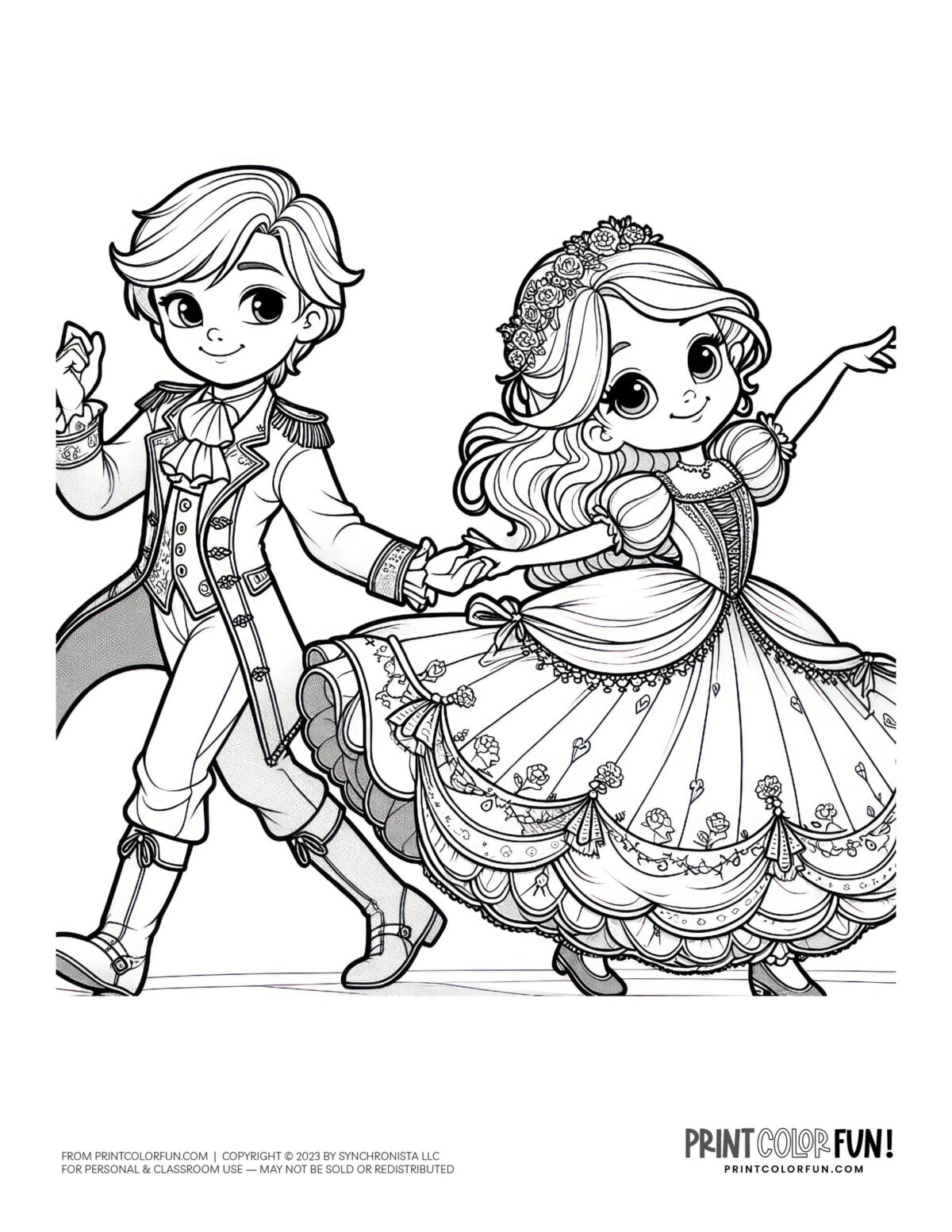 21 prince clipart & coloring pages: Learn about & color these royal men ...