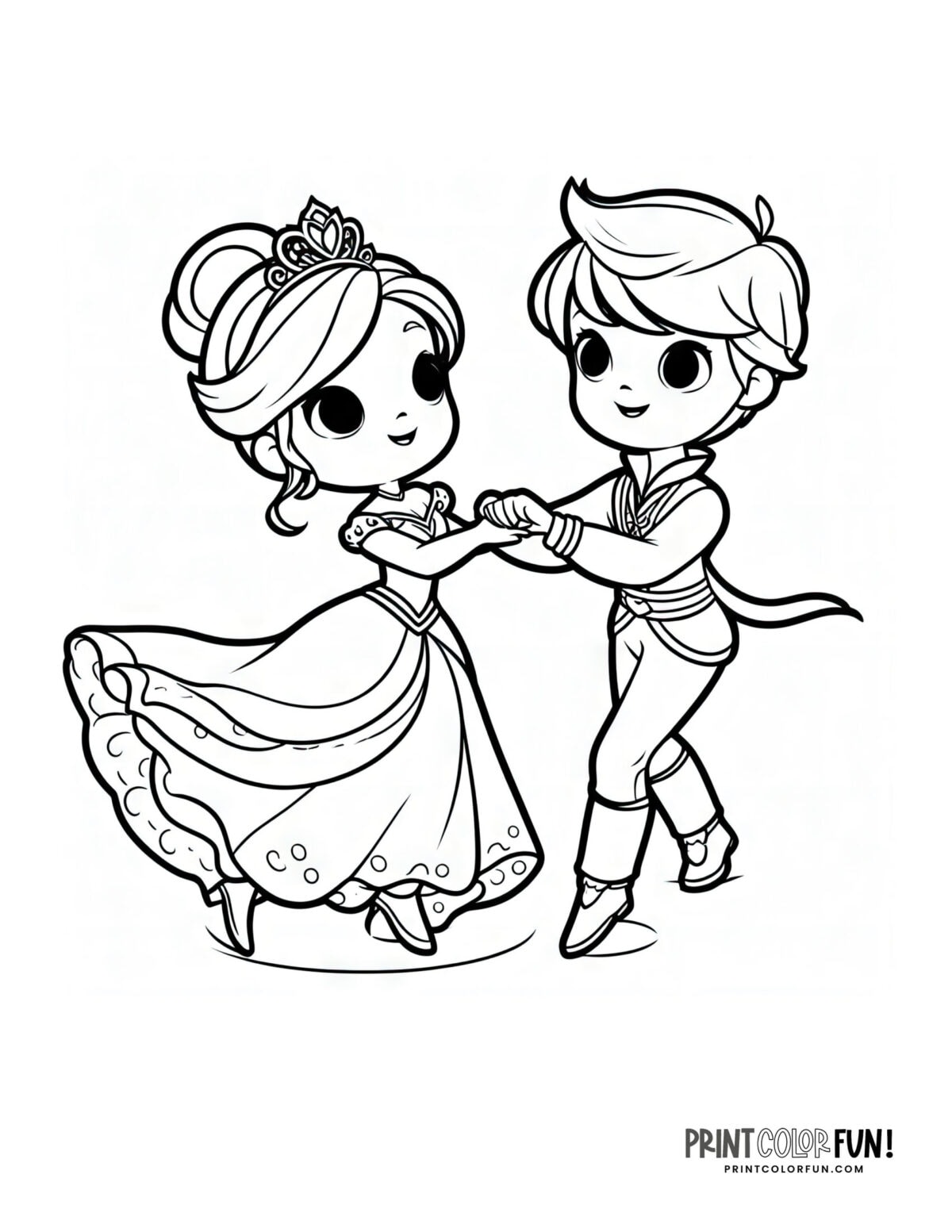 21 prince clipart & coloring pages: Learn about & color these royal men ...