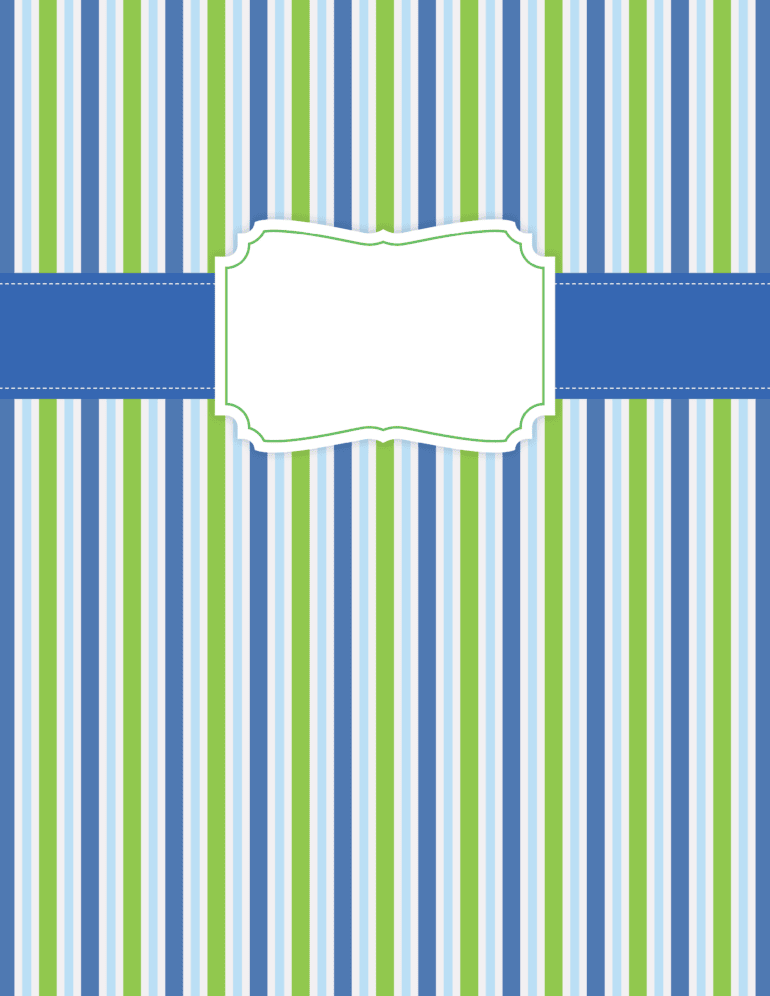 Printable binder covers: 12 free colorful sets with matching front ...