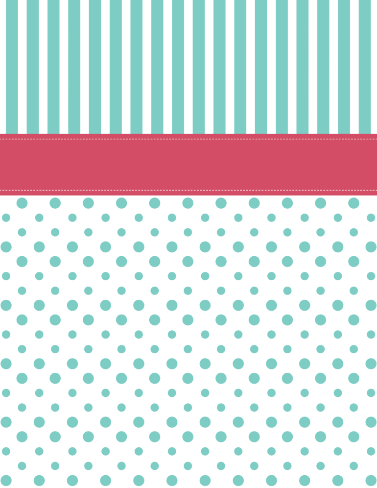 Printable binder covers: 12 free colorful sets with matching front ...