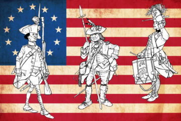 American Revolutionary War soldier coloring pages: 11 historic uniforms ...