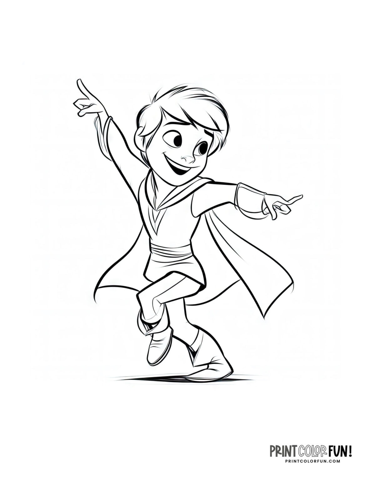 21 prince clipart & coloring pages: Learn about & color these royal men ...