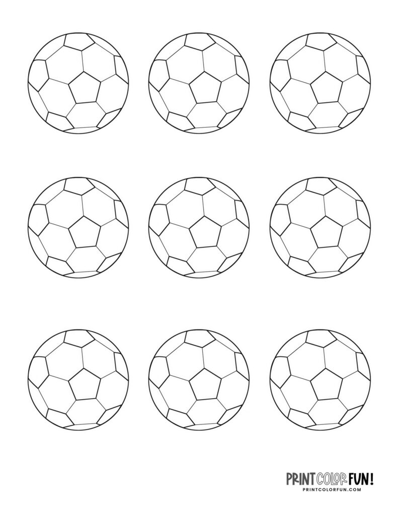 Soccer ball clipart fun: Crafts, coloring pages & 10 enriching ...