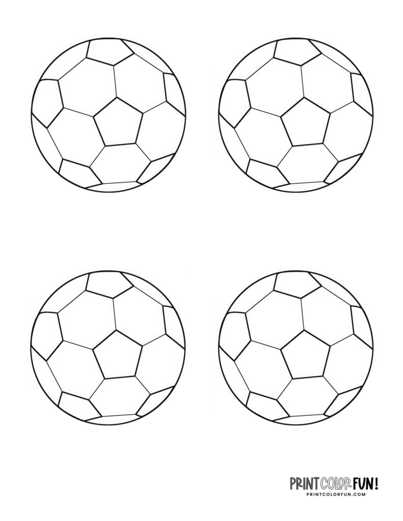 Soccer ball clipart fun: Crafts, coloring pages & 10 enriching ...