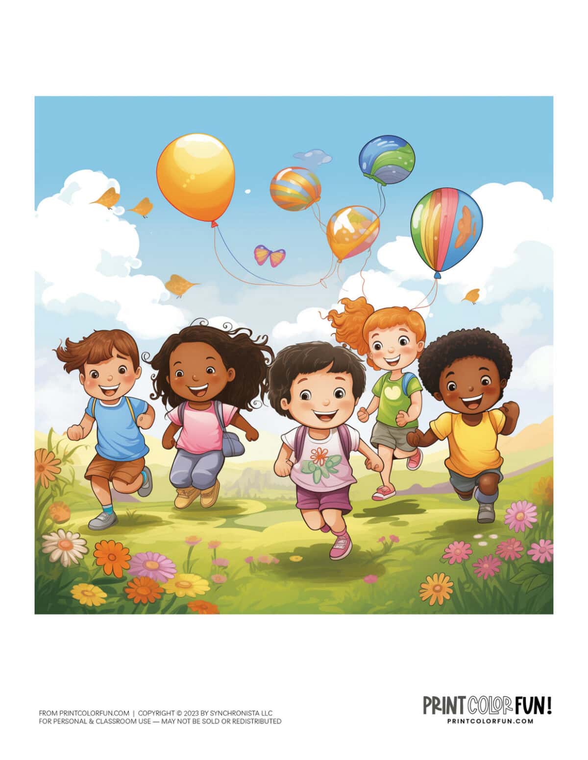 10+ sunny day clipart & coloring pages: Plus fun summery craft ideas ...