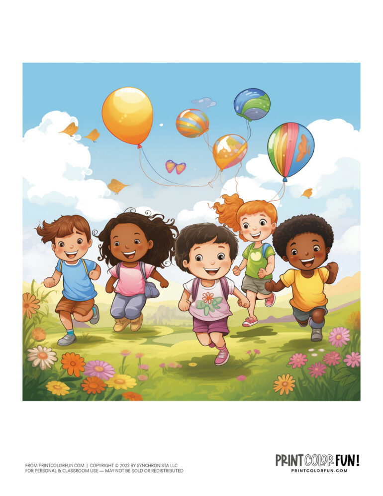 10+ sunny day clipart & coloring pages: Plus fun summery craft ideas ...