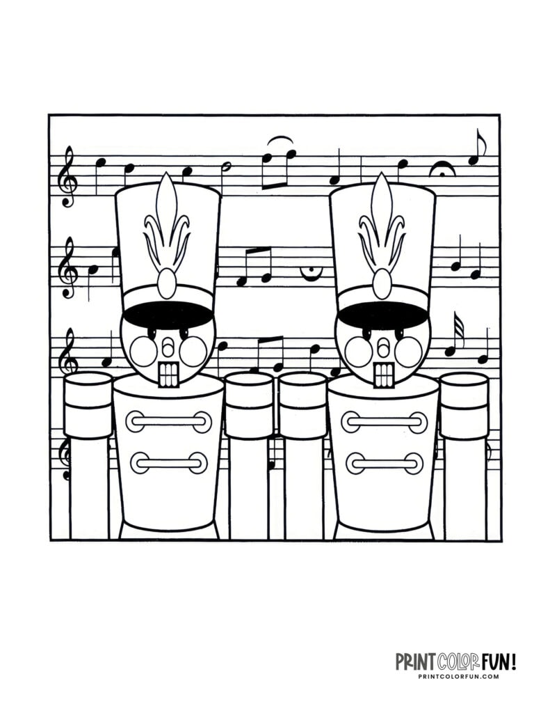 10+ toy nutcracker clipart soldiers for festive Christmas craft ...