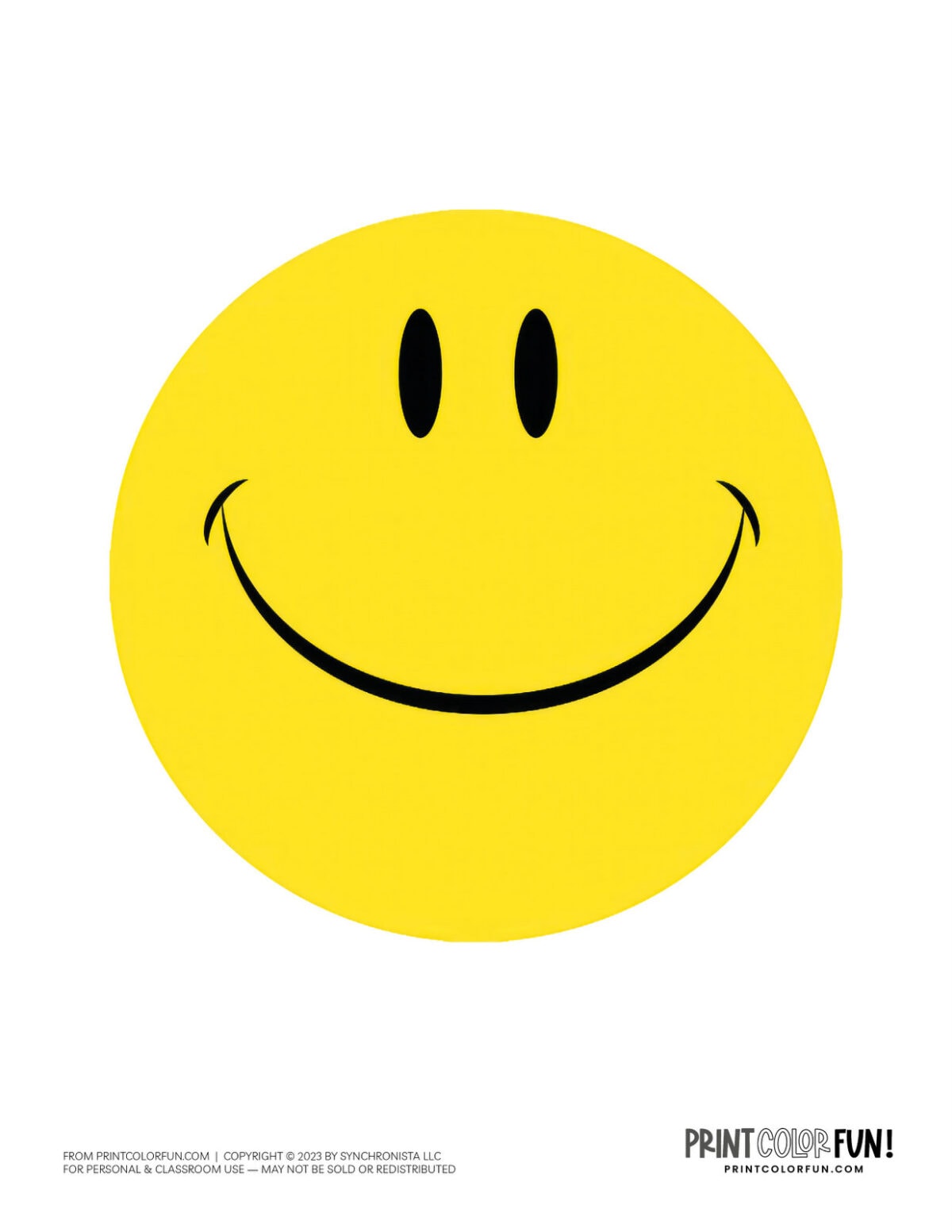 15+ Happy face clipart & cute smiley coloring pages + crafts and ...